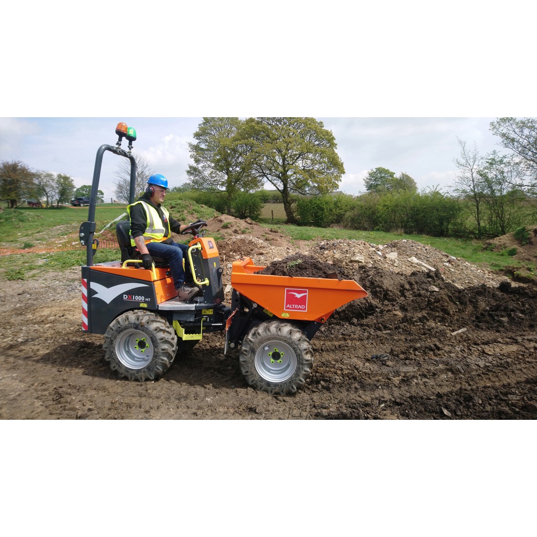 Dx 1000ht 1 Tonne Hi Tip Dumper